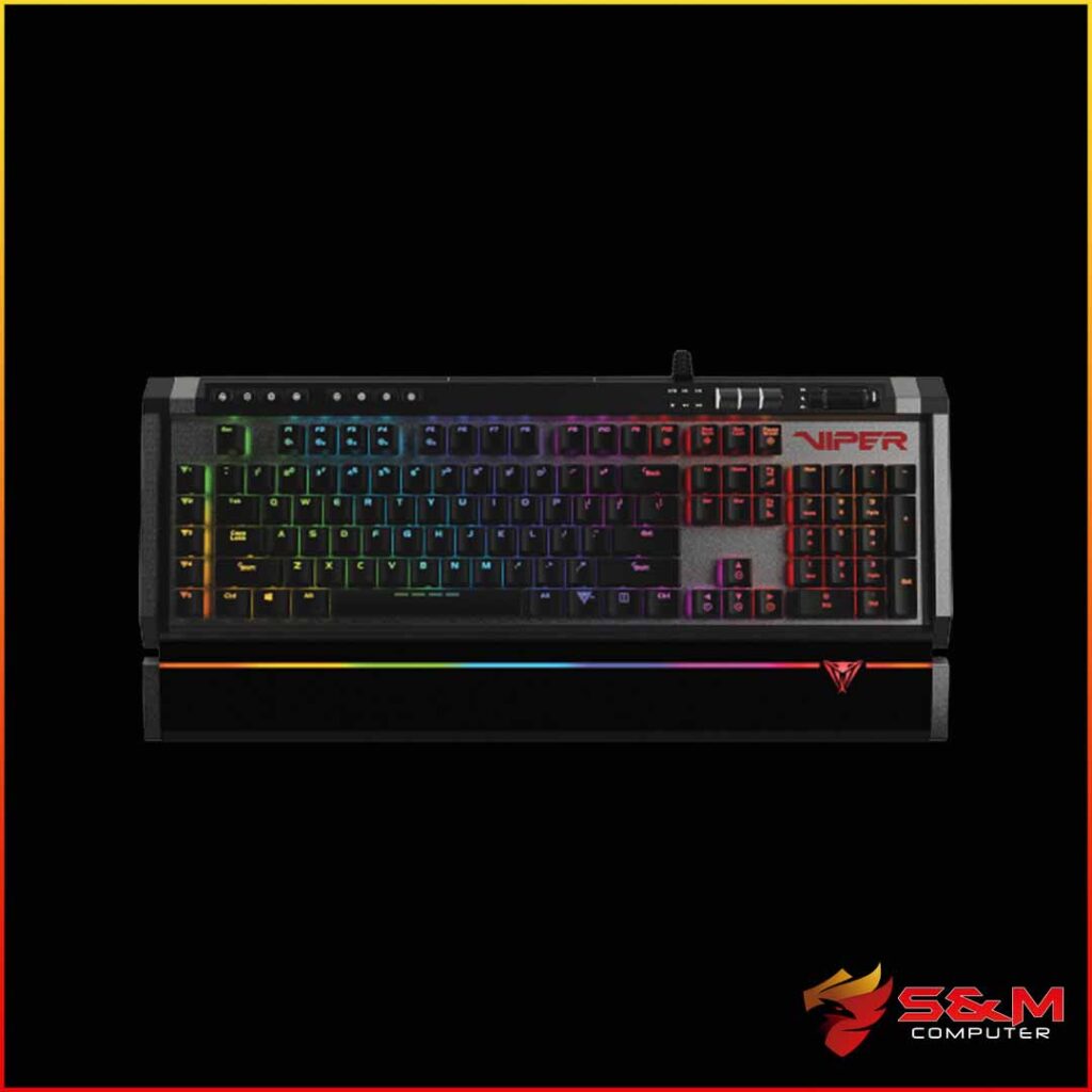TECLADO MECANICO PATRIOT VIPER V770 RGB - SYM COMPUTER